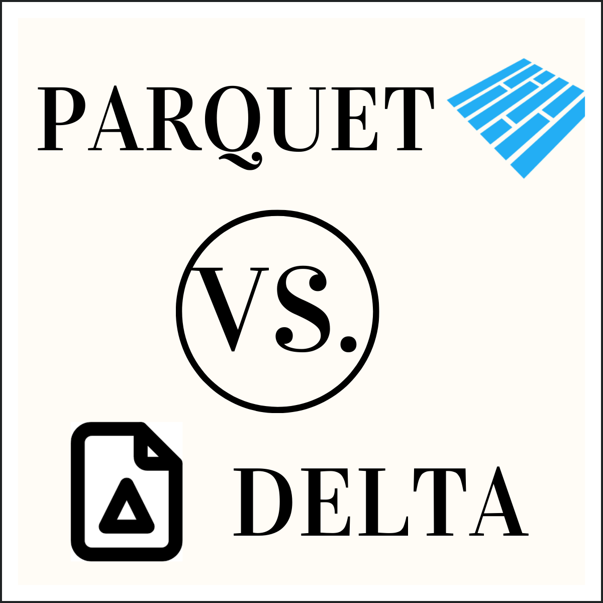A comparative analysis: Parquet Vs. Delta File… | by pratik domadiya ...