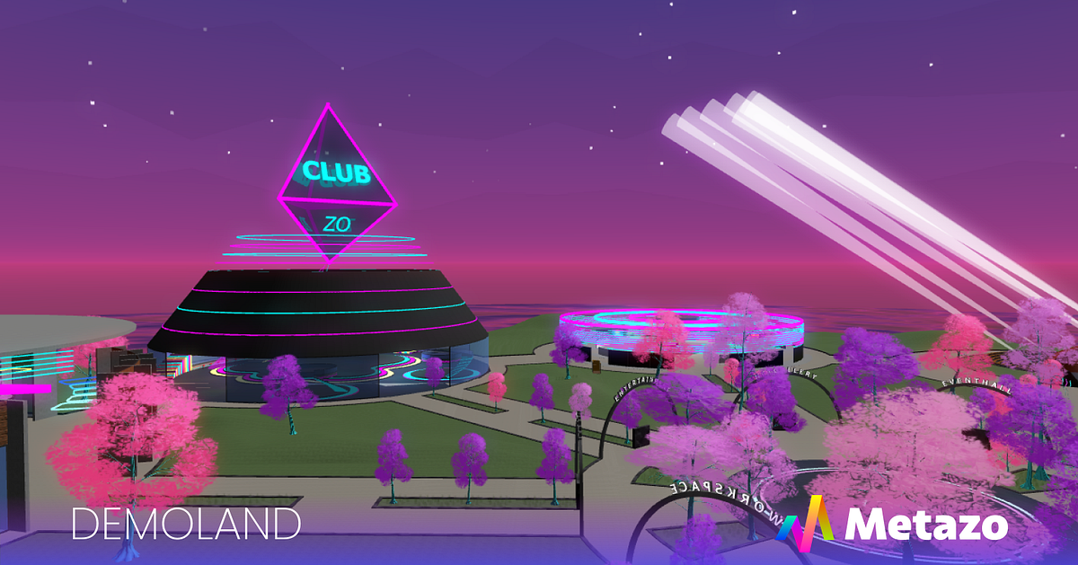 Metazo DemoLand is a MetaCity that can be experienced for free without ...