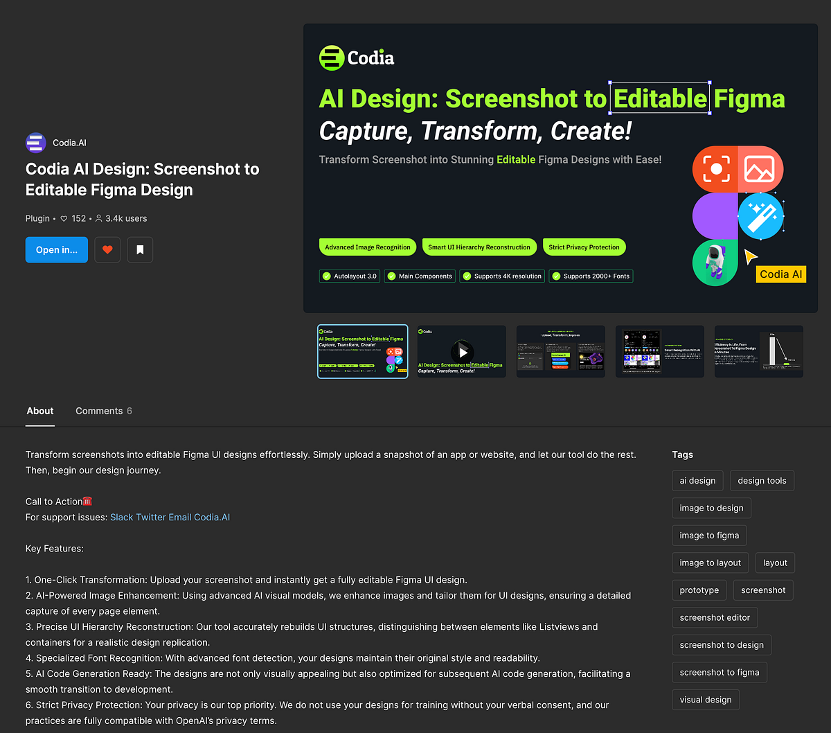 How to Convert Screenshots to Editable Figma Designs with Codia AI in 3 Easy Steps | by Cpunk ...