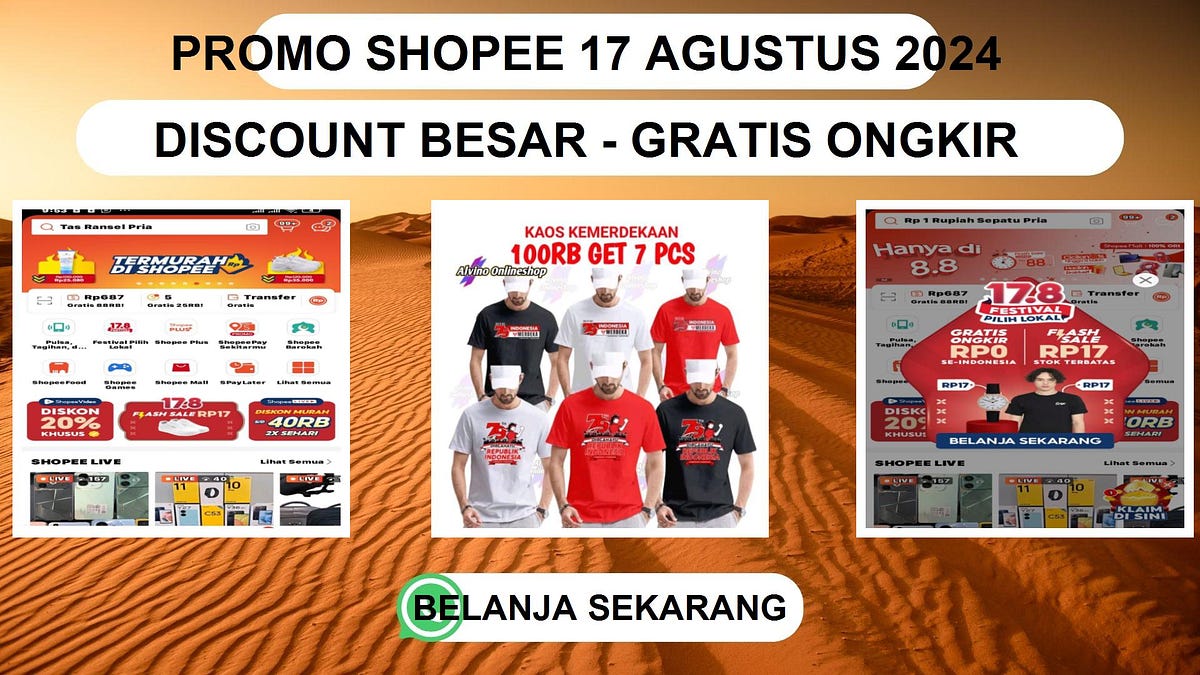 Promo Shopee 17 Agustus 2024 Kepulauan Seribu - Sudar Husein - Medium Promo Shopee 17 Agustus 2024 Kepulauan Seribu - Sudar Husein - Medium