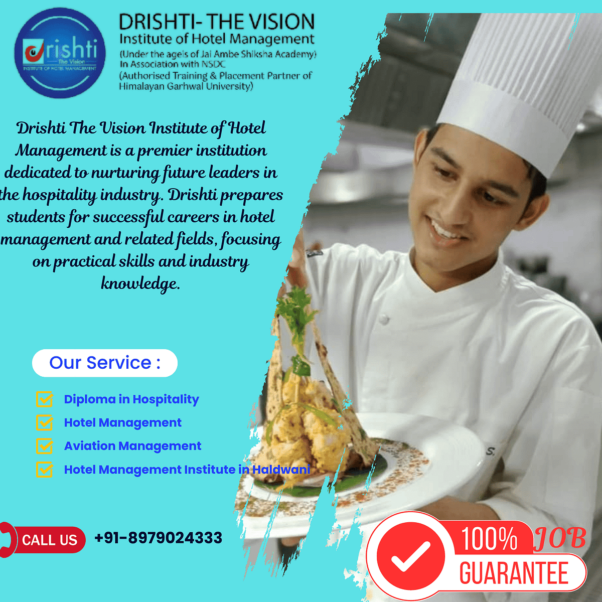 🎓 Unlock Your Future at Drishti- The Vision Institute Of Hotel Management! 🌟 - Aasu Yadav - Medium
