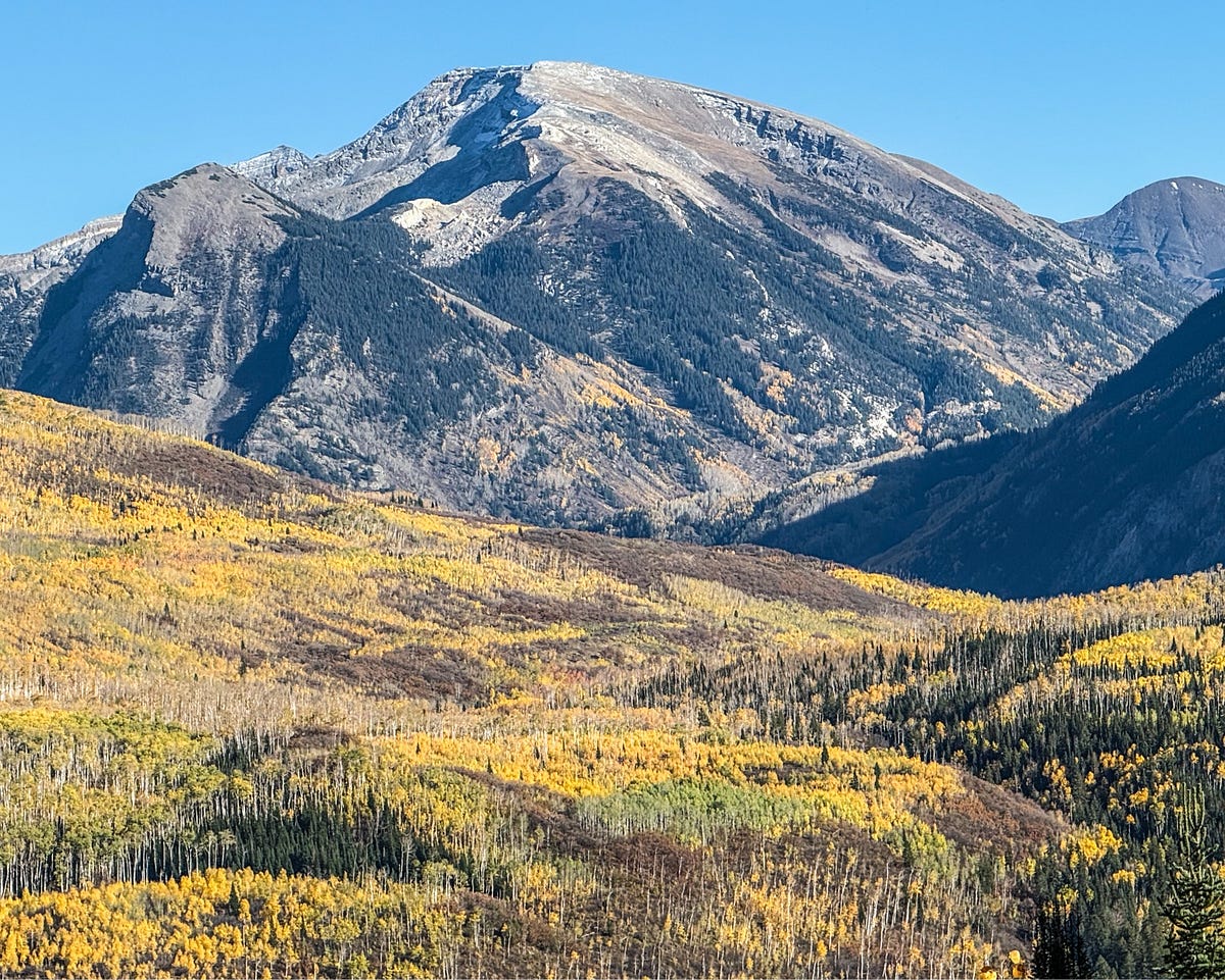 A Fall Drive over McClure Pass - 99 Snow Days | 天雪九久 - Medium