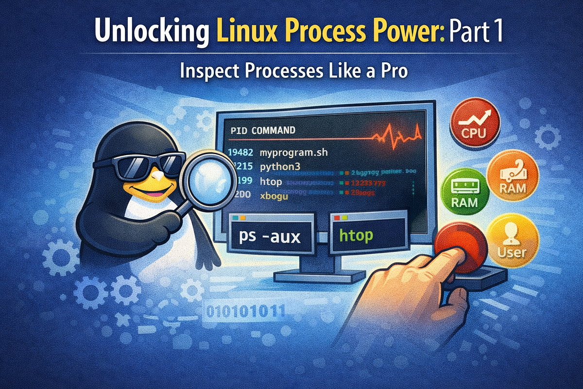 Linux Process Monitoring Explained: ps, top & procfs | Stackademic