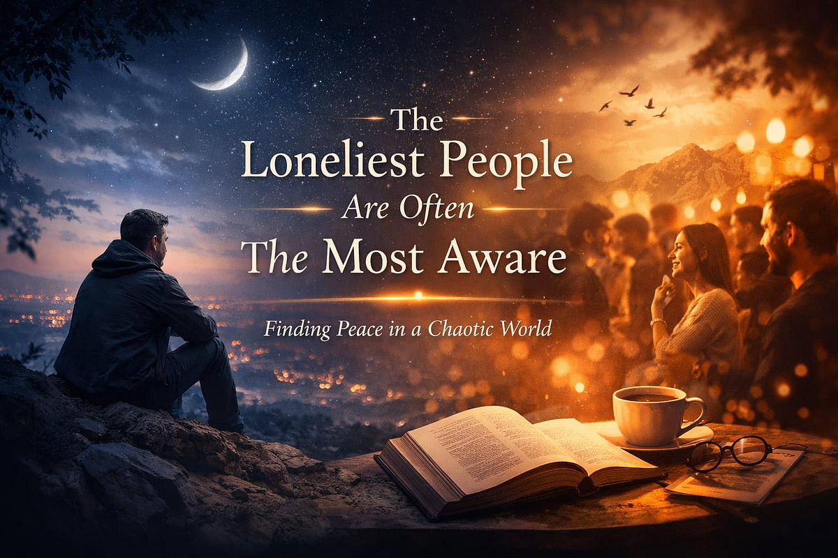 The Loneliest People Are Often the Most Aware | by Omaima ayesha | Jan ...