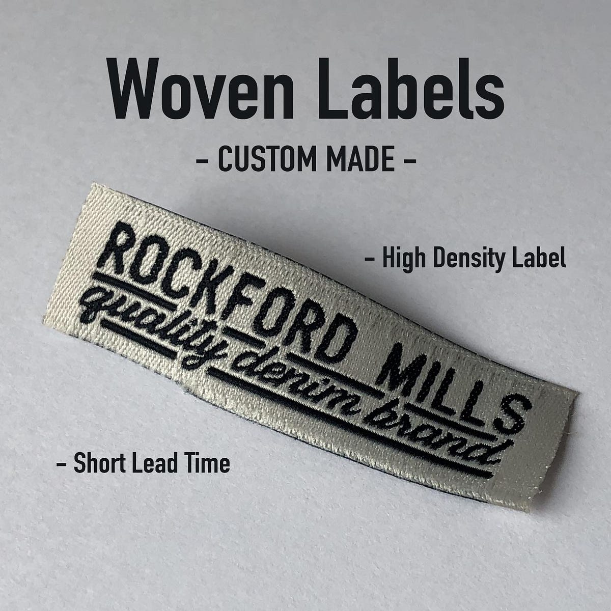 Custom Woven Labels in San Antonio, Texas - Adam Williams - Medium