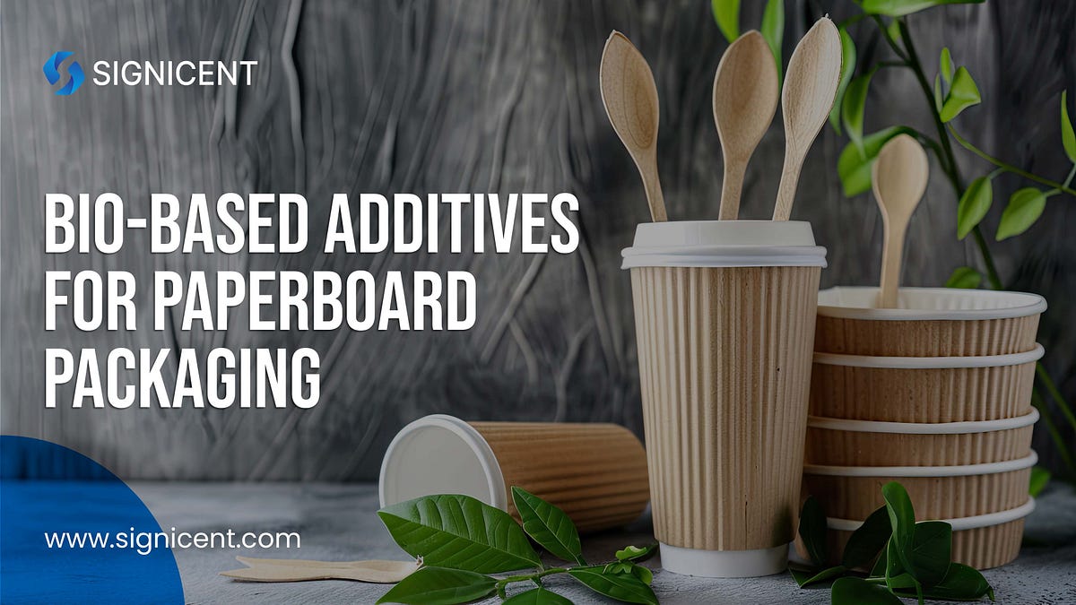 Sustainable Paperboard Packaging with Bio-Based Additives — Signicent ...