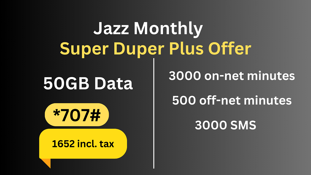 Jazz Internet Offer. Jazz Internet Offer: | by SimsPackages | Dec, 2024 ...