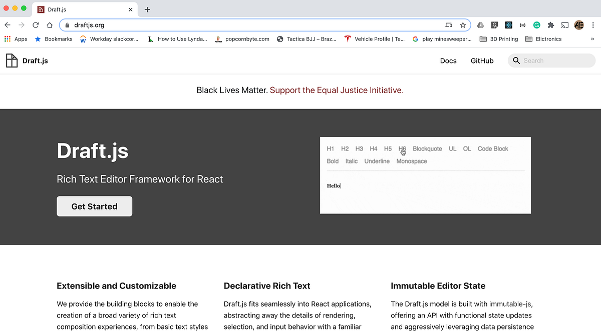 Draft.js editor basics. Learn how to create an editor with… | by Al Elizalde | Medium