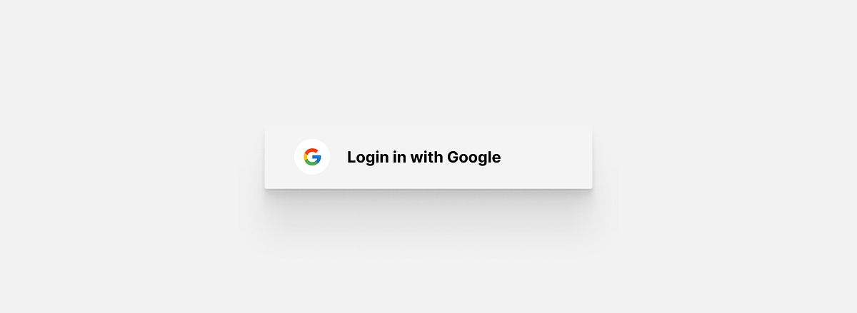 Login in with Google inside your ReactJS Application. | by Sumit | Medium