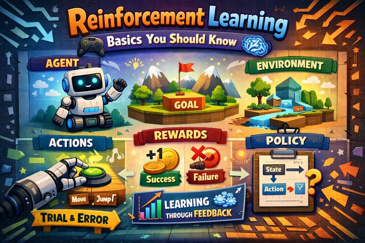 Reinforcement Learning (RL) Basics You Should Know 🎮🧠 | by Neha Singh ...