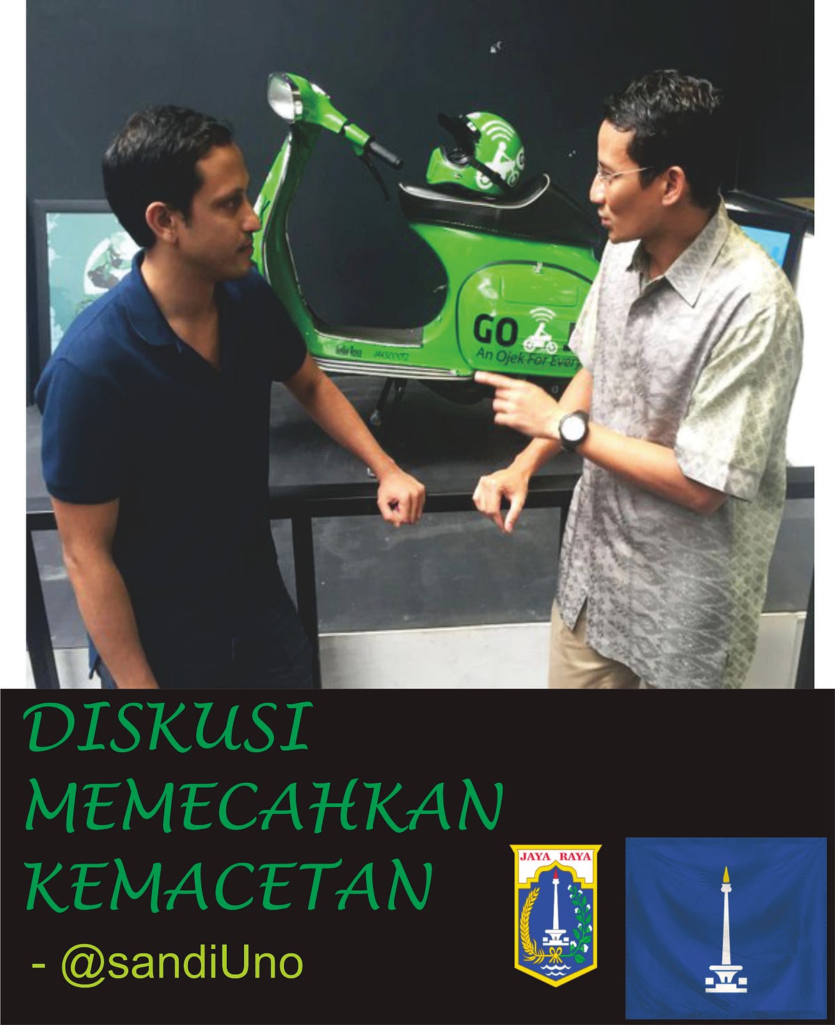 Selamat sore warga Jakarta semoga selalu dalam lindungan serta ...