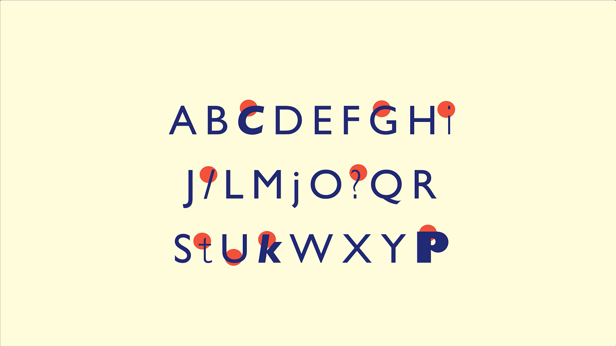 Project 4: Time & Motion (Typeface Video) | by Jenna Kim | Medium