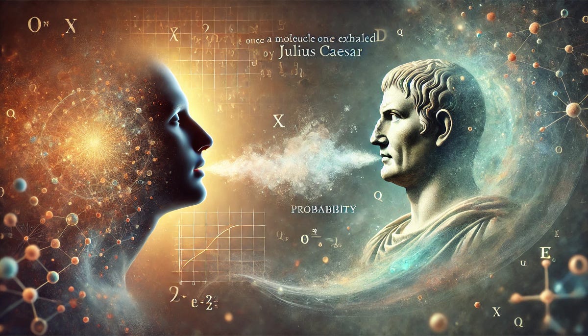 Breathing History: The Probability of Inhaling Julius Caesar’s Last ...