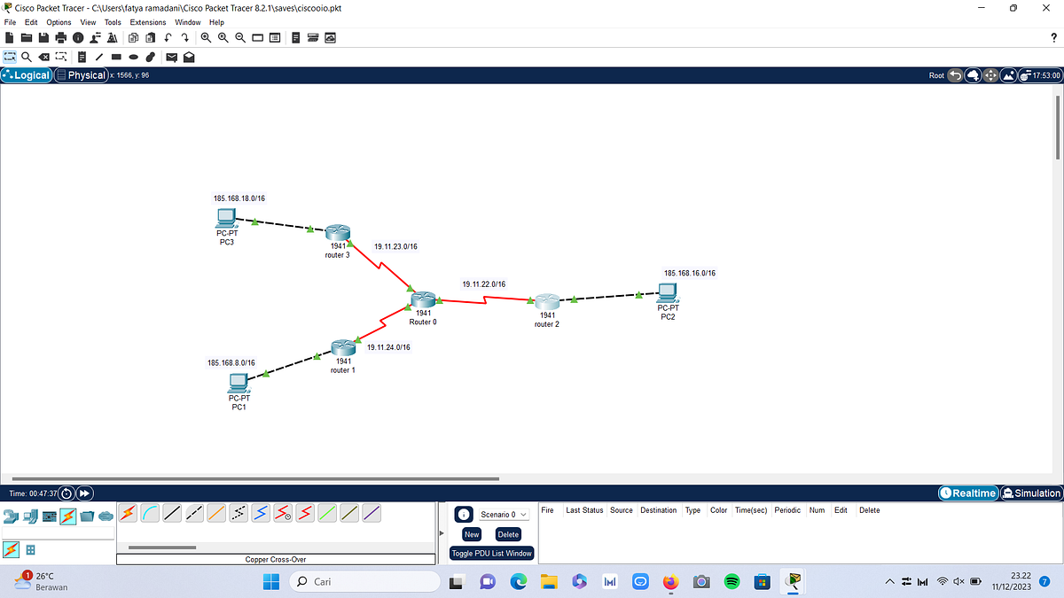 Static Routing. Nama : Fatya Ramadani | by Fatya Ramadani | Medium