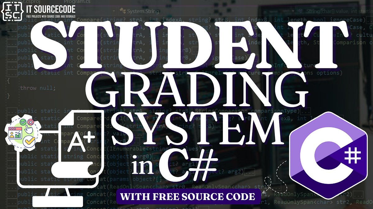 Student Grading System In C# with Source Code | by JOKEN VILLANUEVA | Jul, 2025 | Medium