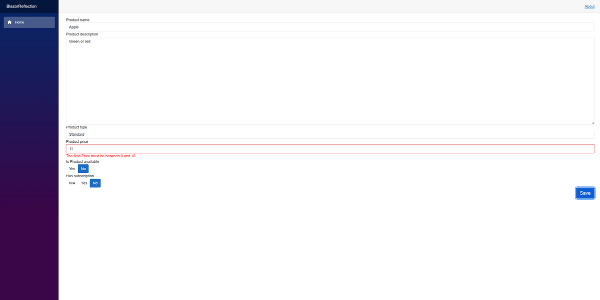 C# Blazor dynamic forms via reflection. | by AZ | Medium C# Blazor dynamic forms via reflection. | by AZ | Medium