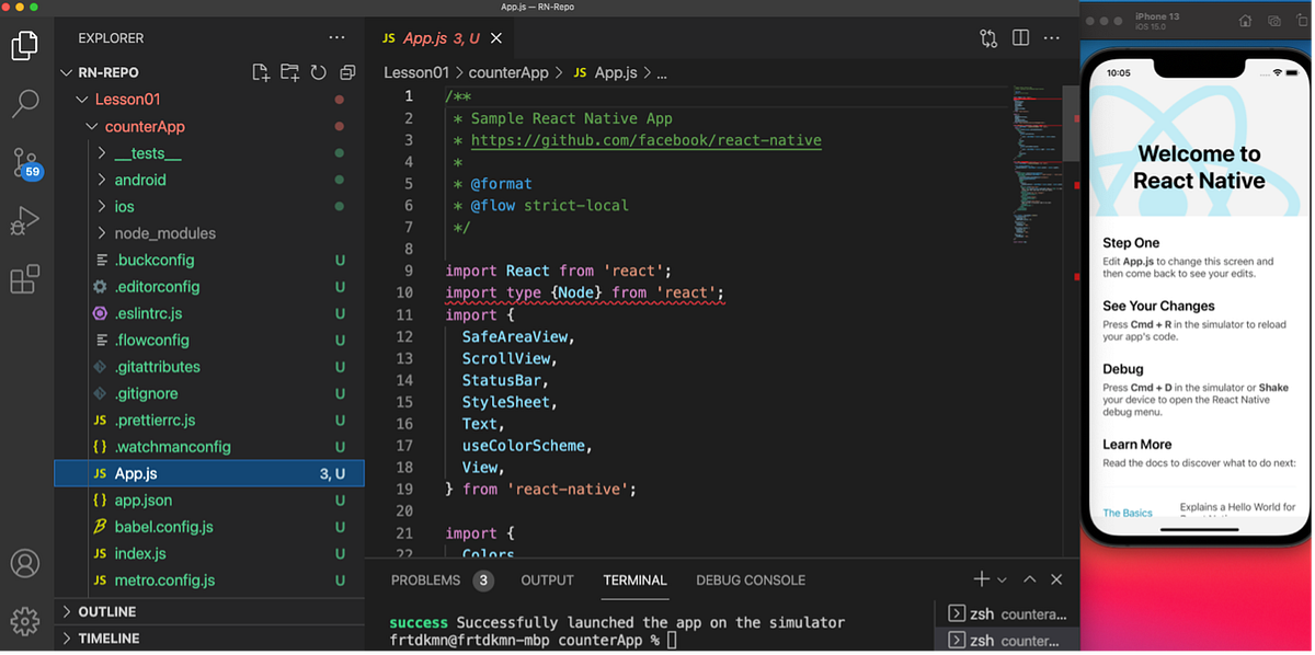 React Native Counter App. React Native ile hızlı bir şekilde… | by ...
