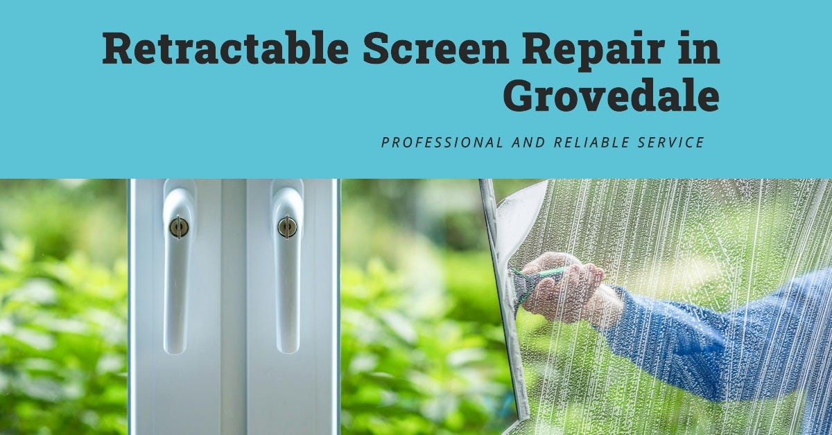 Retractable Screens Repair Grovedale - City to Surf Screens - Medium
