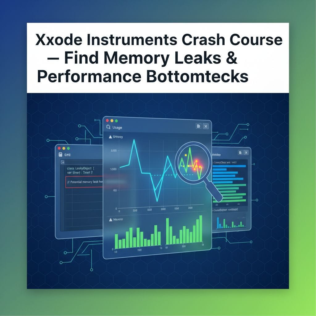 Xcode Instruments Crash Course — Find Memory Leaks & Performance ...