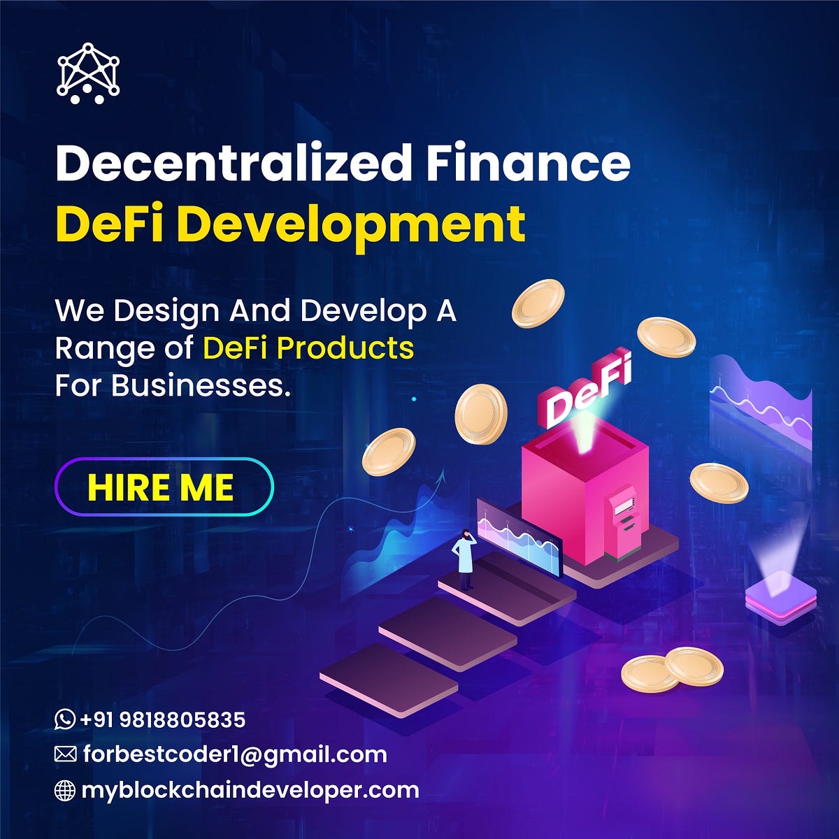 Decentralized Finance DeFi Development - MyBlockChain Developer - Medium Decentralized Finance DeFi Development - MyBlockChain Developer - Medium