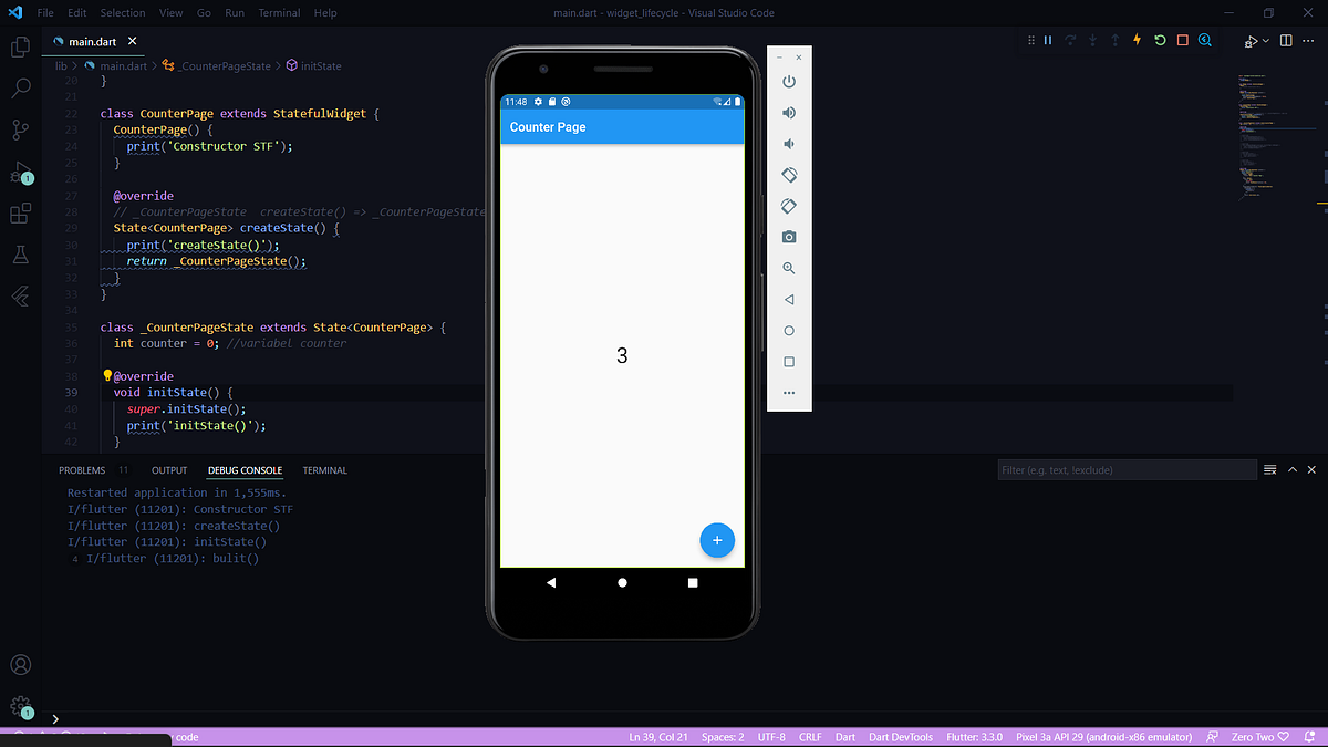 Flutter: Widget Lifecycle. Widget Lifecycle STL & STF | by Annisa | Medium