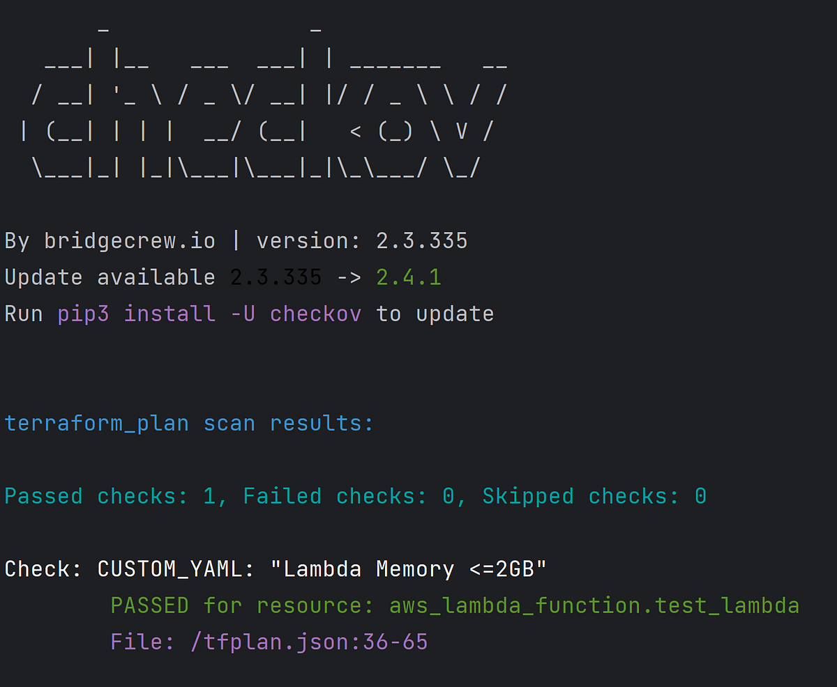 Custom Checkov Scans. Introduction | by KangZheng Li | Medium