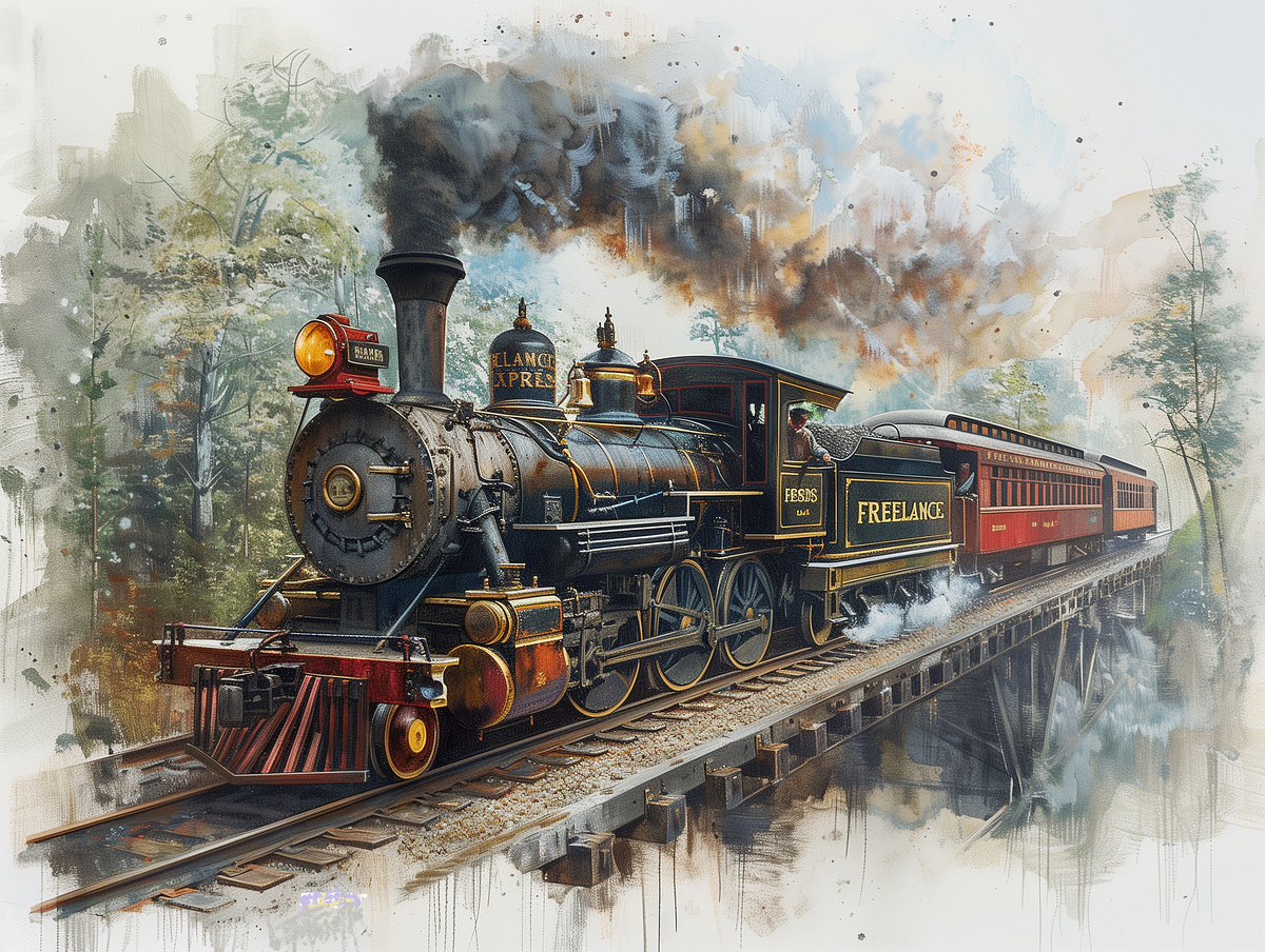 All Aboard The Freelance Express! | by Scott Wood | Freelance Express ...