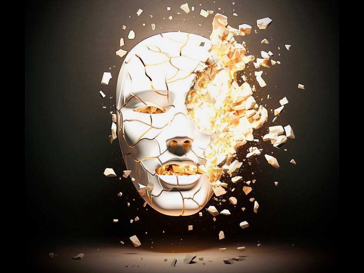 The Broken Mask. A poem | by The Mad Poetess | Scuzzbucket | Medium