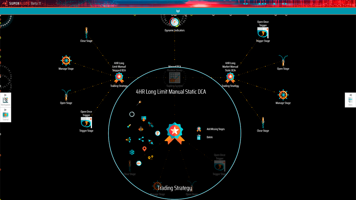 New DCA Bot Trading System Demo!. A new Plugin Workspace has been added… | by PLUV | Superalgos ...