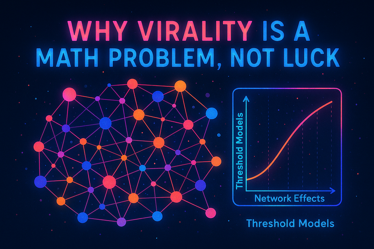 Why Virality Is a Math Problem — Not Luck (The Algorithmic Truth Behind ...