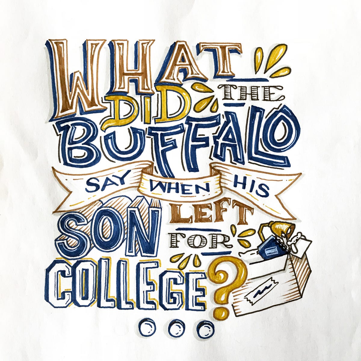 Hand-Lettered Dad Jokes Are the Best Dad Jokes | by Punkpost | Punkpost ...