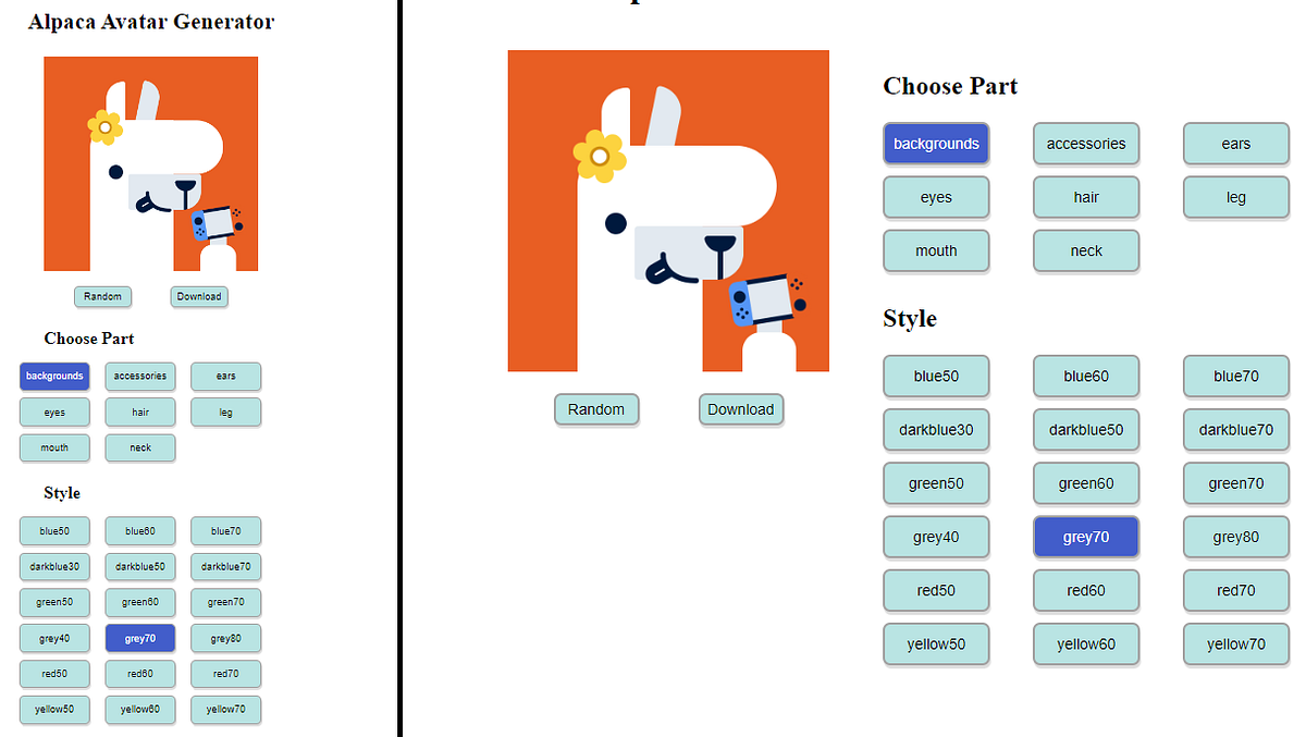 Side Project -Alpaca image generator website - Austin - Medium