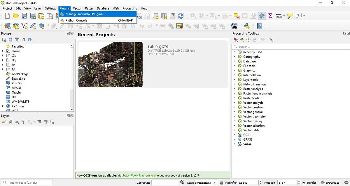 The Shortest Path And The Fastest Path Between Two Location By Using Qgis By Sukanya Medium