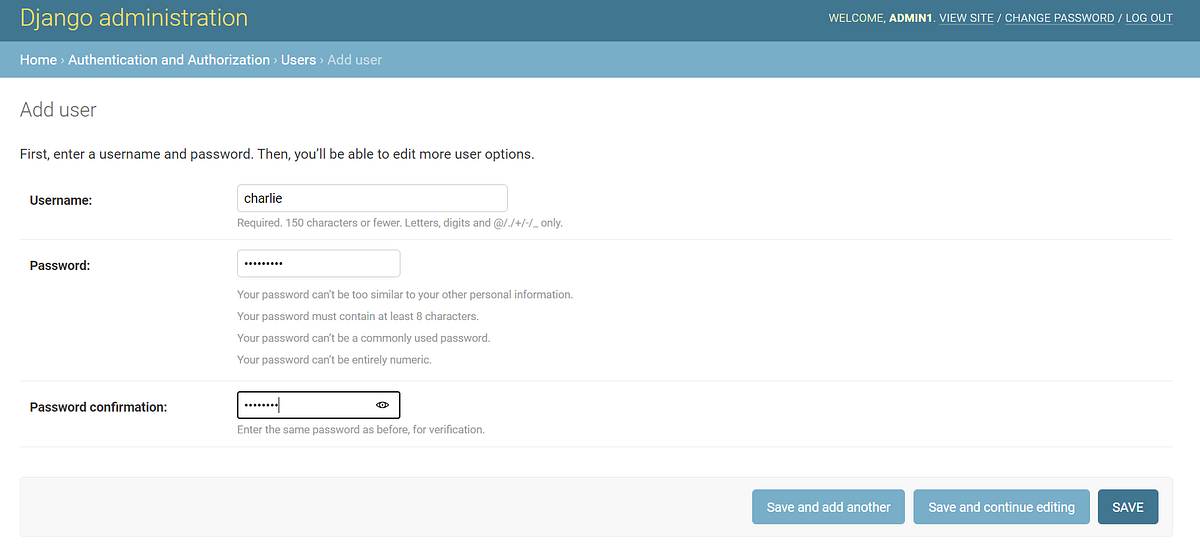 How to implement user authentication in Python Django? | by Revathy ...