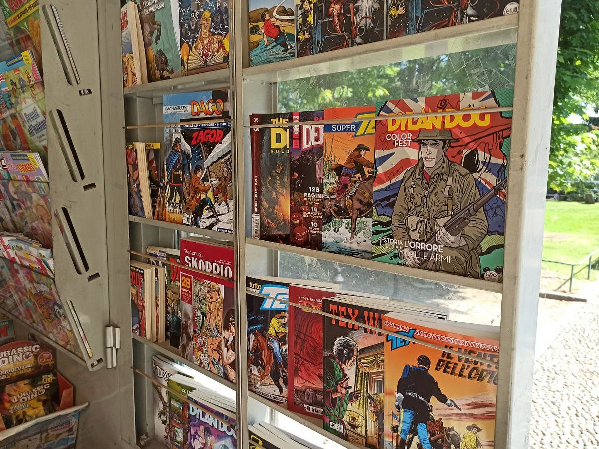 Comic books. I’m not comics fan, absolutely NOT… | by Marco Alzeri | Medium