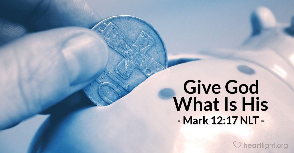 Empower Your Faith / Tuesday of Week 9; Mark 12:13 – 17 | by FRAY BERT ...