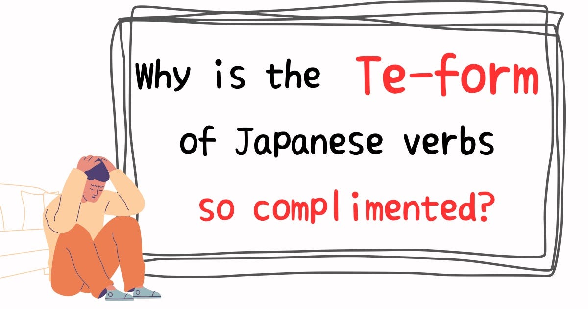 Why is the te-form of Japanese verbs so complicated? | by Nihongo ...