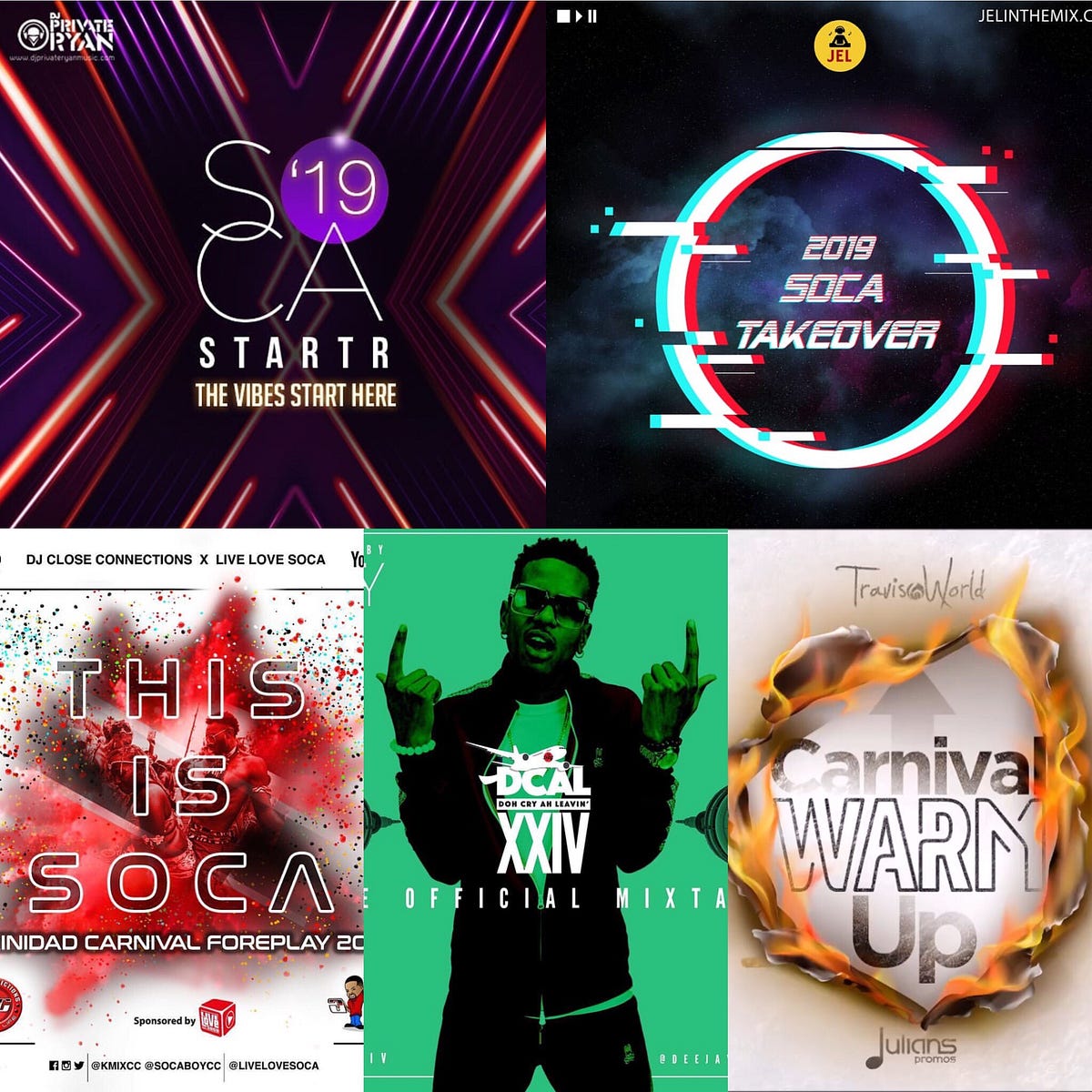 Catch Up On Your Soca: Five 2019 Soca Mixes Released Just In Time For ...