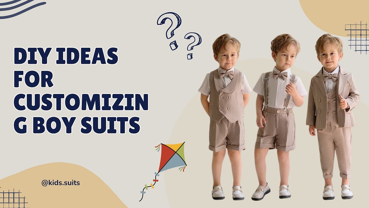 DIY Ideas for Customizing Boy Suits | by Samantha Szparaga | Aug, 2024 ...