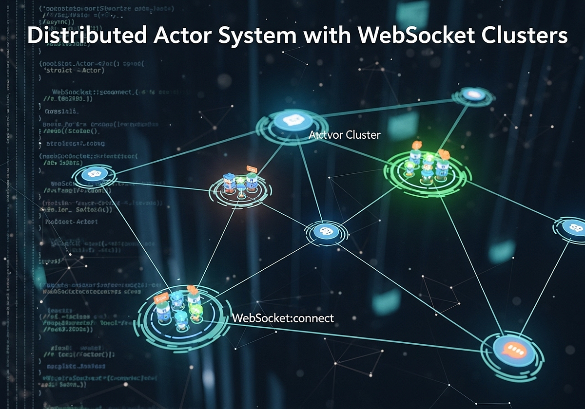 🛰️ Distributed Actor System with WebSocket Clusters | by WeDev | Medium