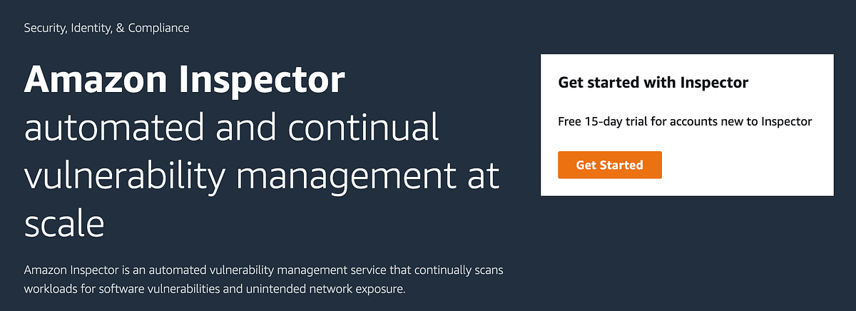 ใช้ AWS Inspector ช่วย Scan ช่องโหว่ Log4j | by Nopnithi Khaokaew (Game) | Medium