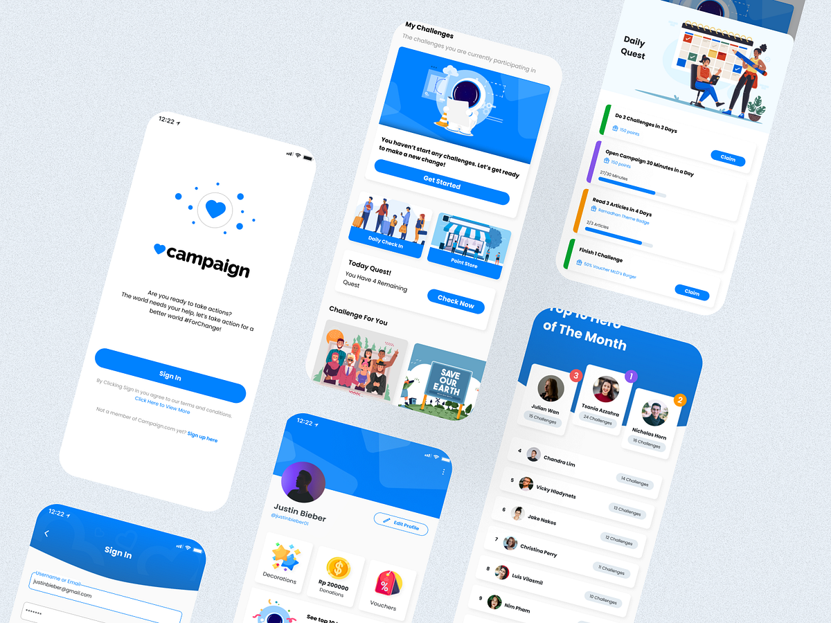 Studi Kasus UI UX— Campaign.com Gamification | by Yesi Sulasih | Medium