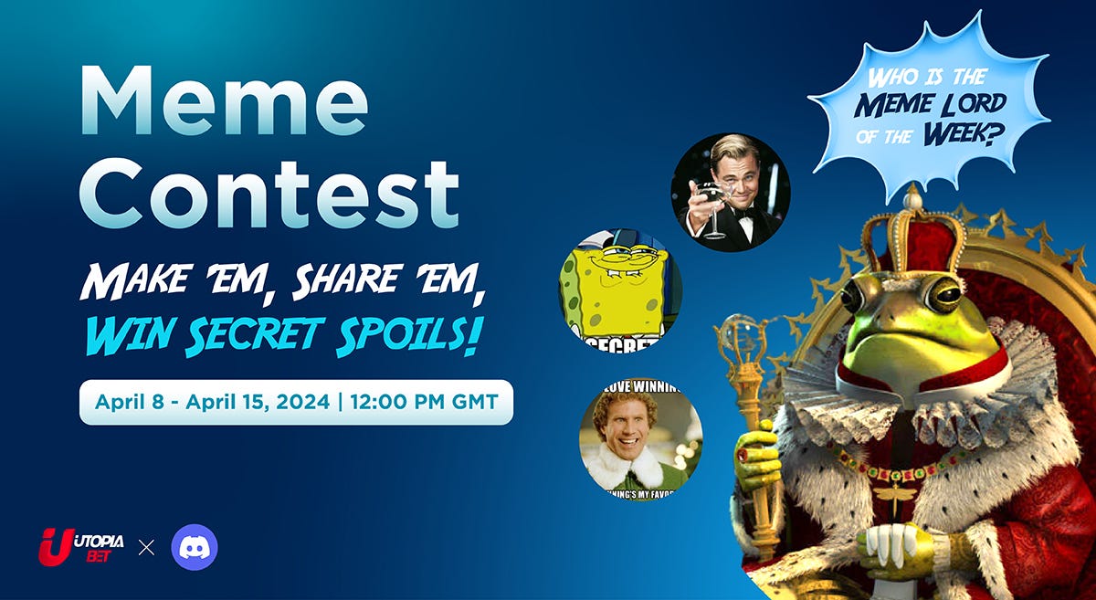 💎 Meme-Of Madness — Win Secret Spoils at UtopiaBet’s Meme Contest! 🔥 ...