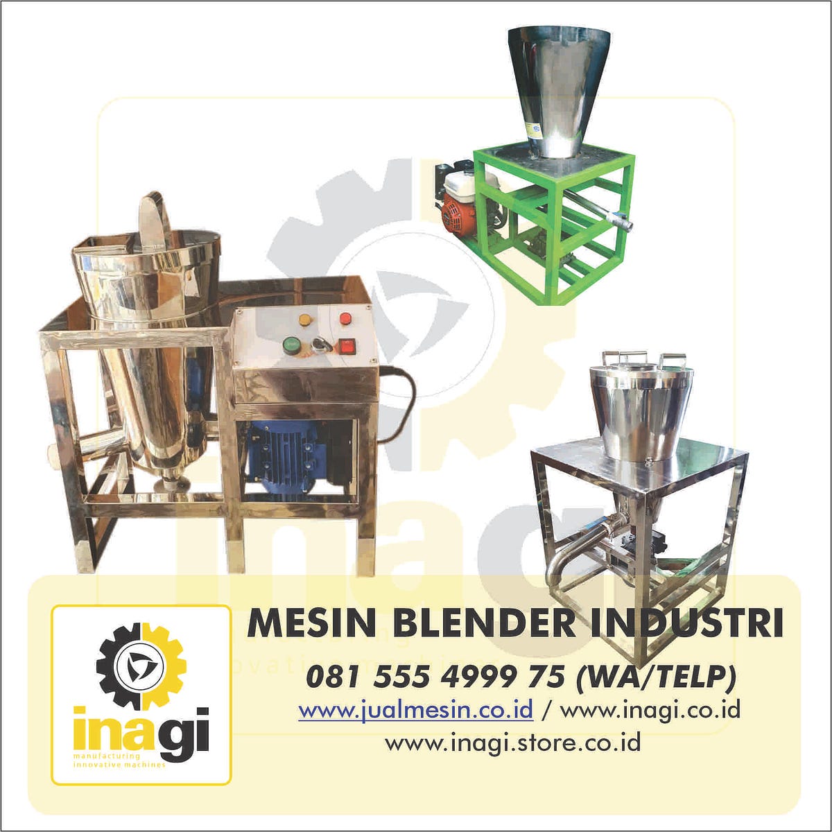 Jual Mesin Blender Besar untuk UKM Olahan Jus Buah - 191116015 ACHMAD ...