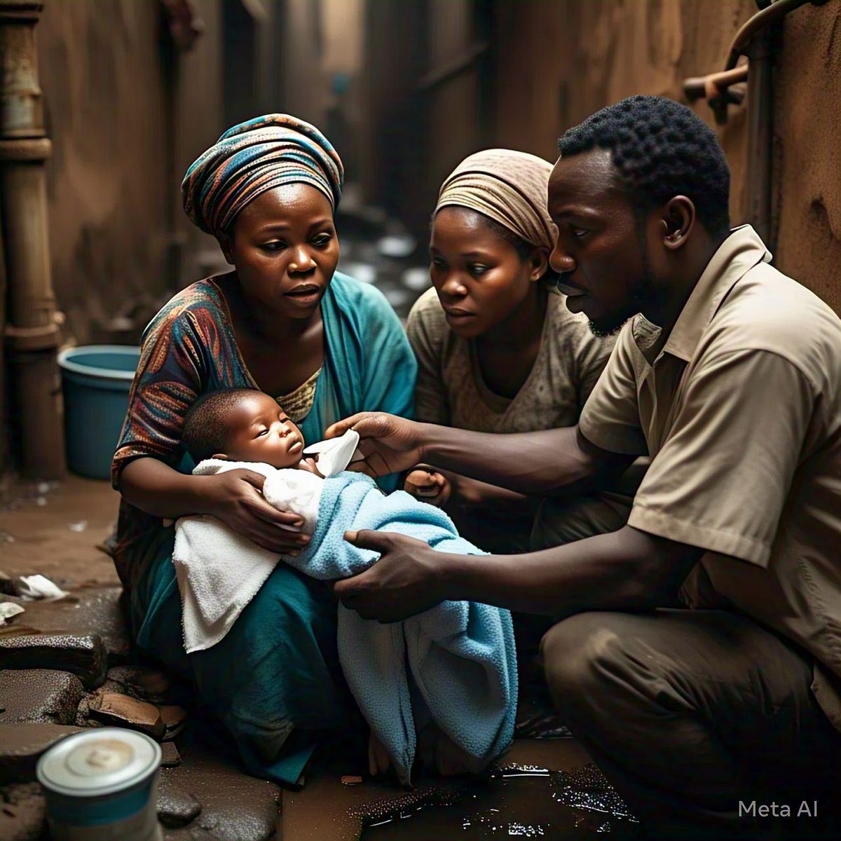 Baby in the Sewer. RW Drabble 2.0.035— Sewer | by ChyAmakamike ...