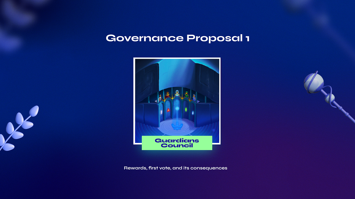 First steps in the Guardians Council (Governance) : staking rewards ...