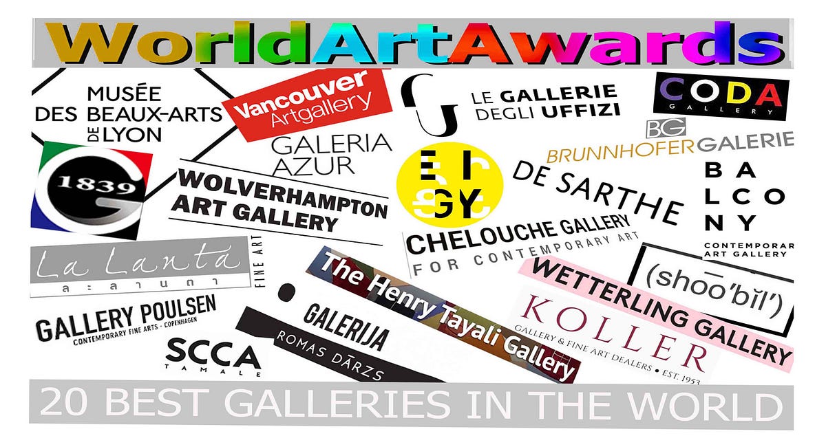 The 20 Best Galleries In The World / WORLD ART AWARDS | by Thom Bierdz ...