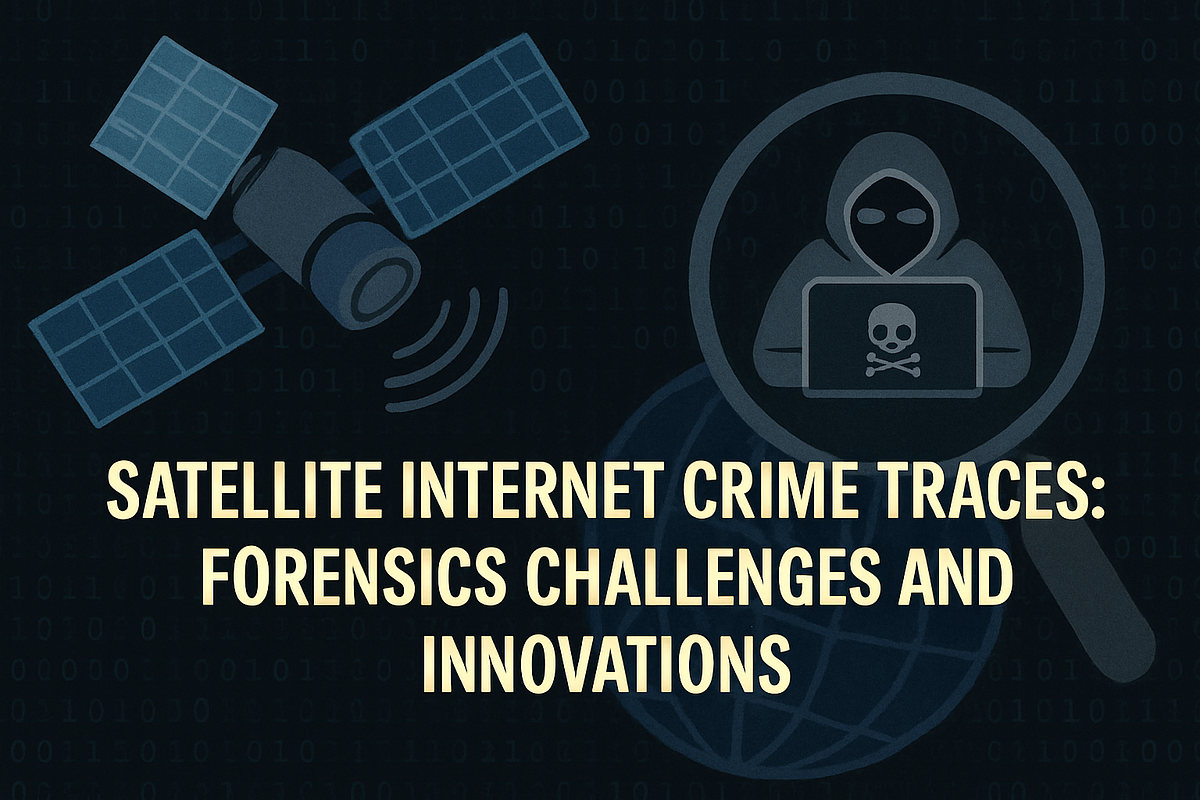 Satellite Internet Crime Traces: Forensics Challenges and Innovations ...