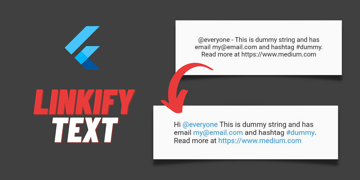 Parse links in Flutter Text. What is Linkify Text? | by Hussain Habibullah | Medium