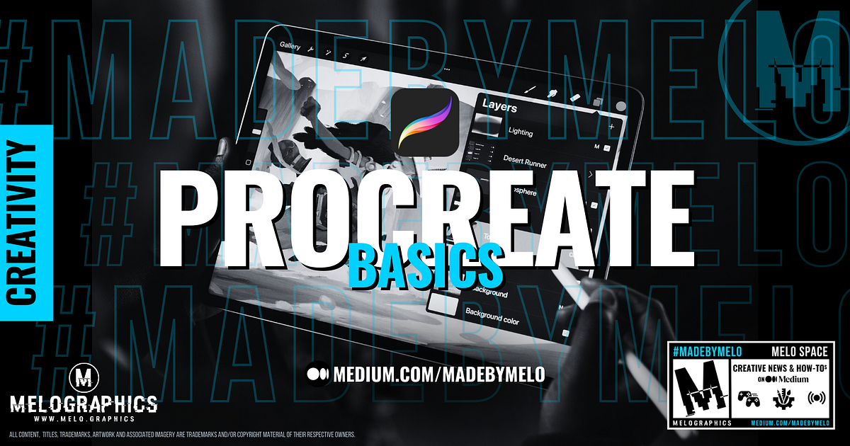 Procreate Basics: Files & Formatting Guide | by MELOGRAPHICS | #MadeByMELO | Creative Space | Medium